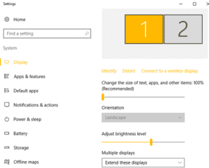 How to Setup Multiple Monitors in Windows 10 | IT4nextgen