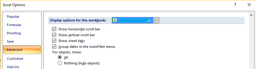 Scroll Bar Missing In Excel Here Is DIY How To Guide IT4nextgen